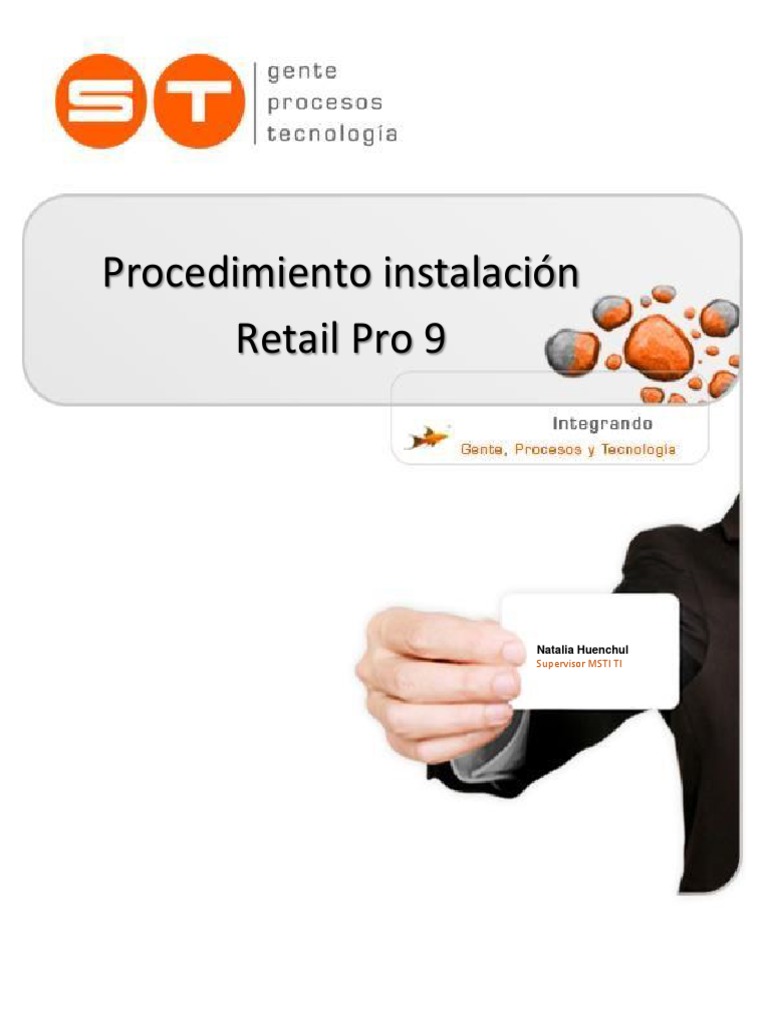 Instalaciòn Retail Pro | PDF | Software utilitario | Plataformas de ...
