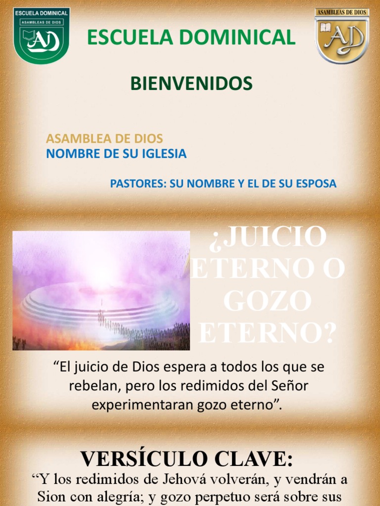 Juicio y Gozo Eterno en Isaías | PDF | Salvación | Cristo (título)