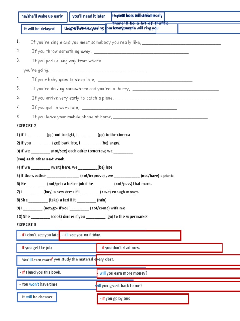 First Conditional 2 | PDF