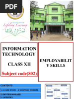 Information Technology (802) - Class 12 - Lesson 3 - Fundamentals of ...