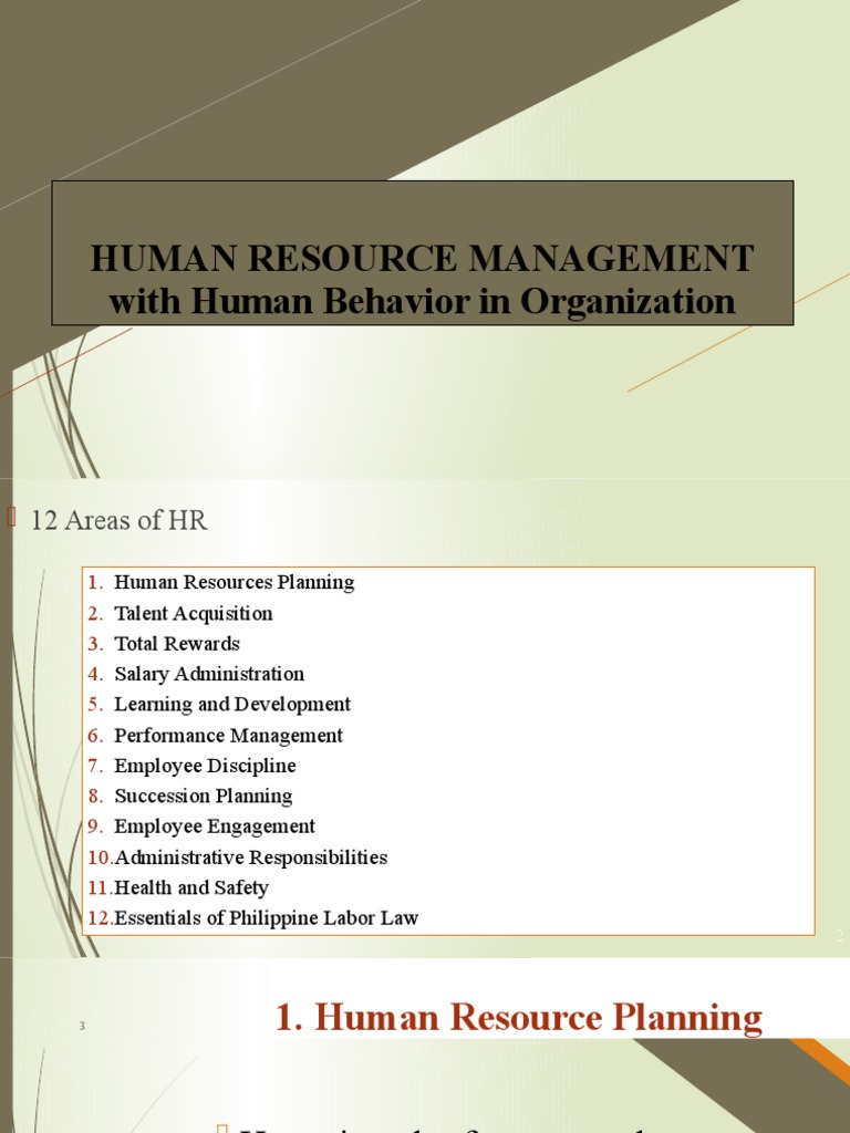 HR Management Essentials | PDF | Business | Self-Improvement