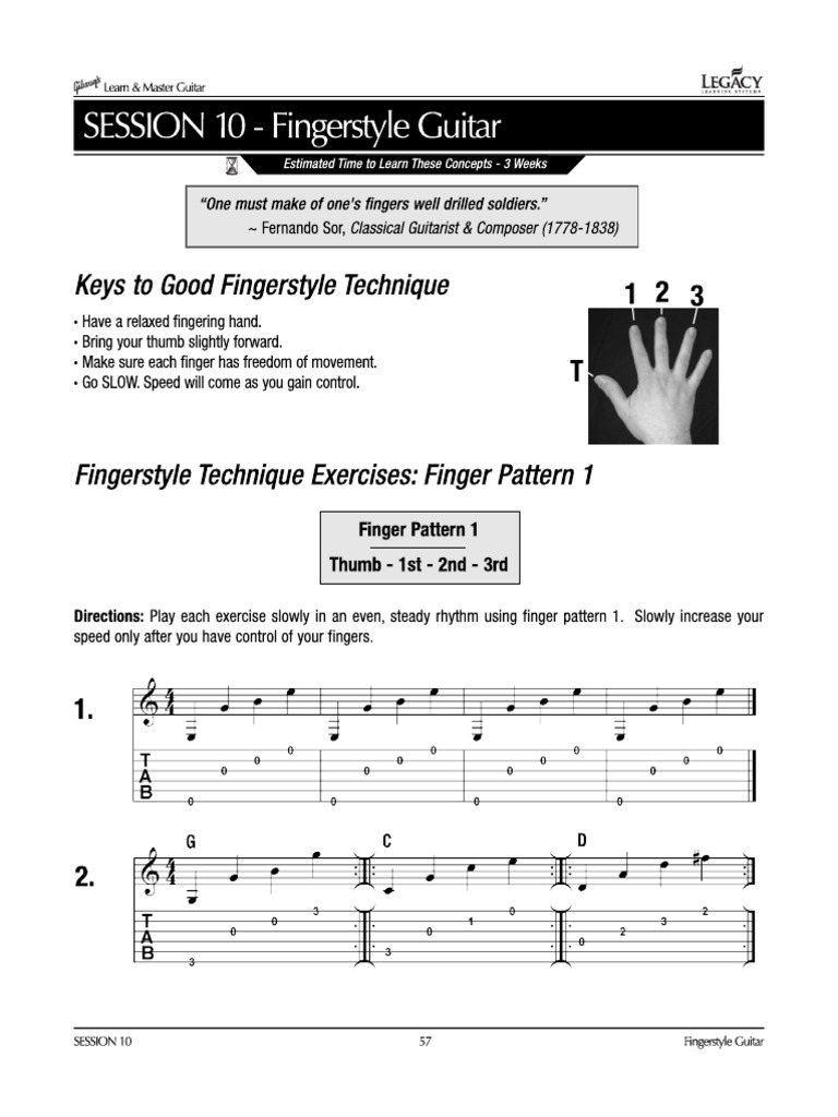 Finger Picking Xxi | PDF