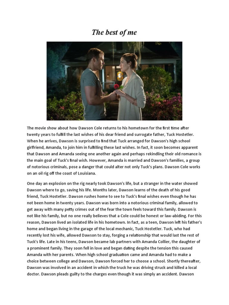 The Best of Me | PDF