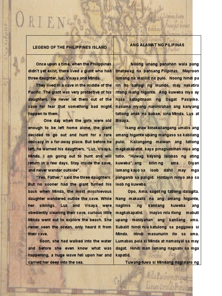 Ang Alamat NG Pilipinas | PDF | Philippines