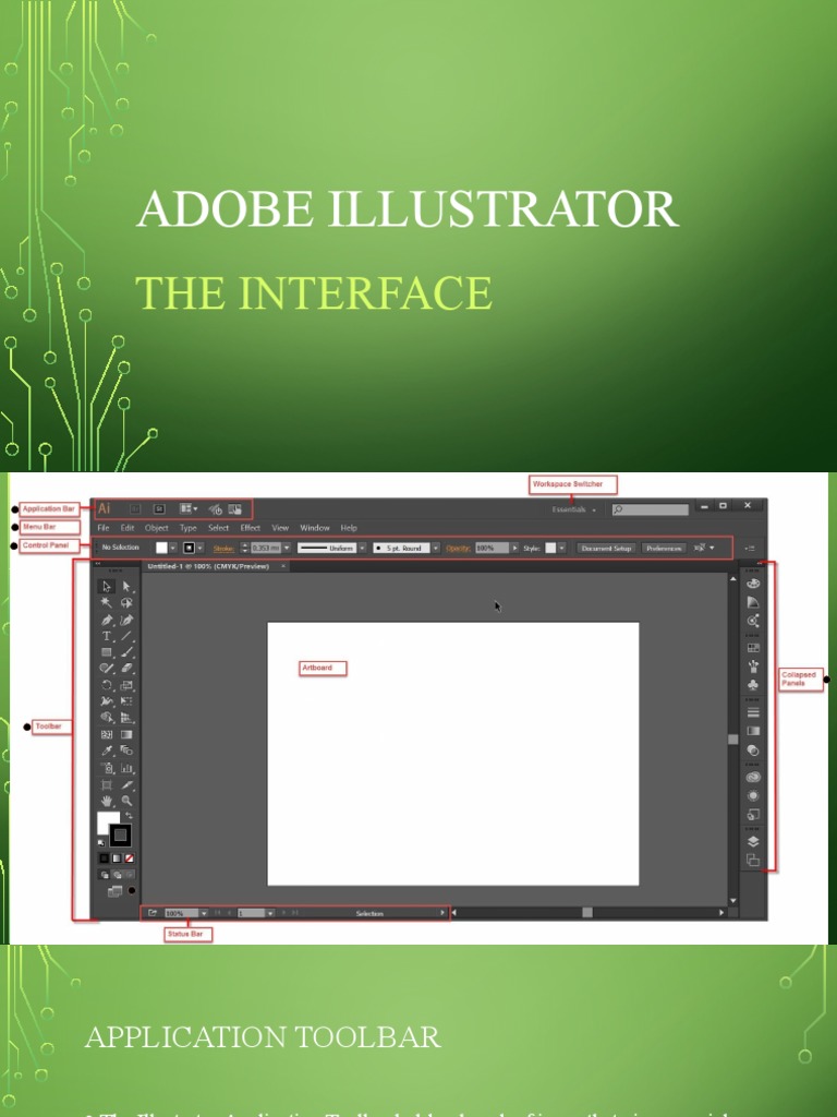 Adobe Illustrator: The Interface | PDF