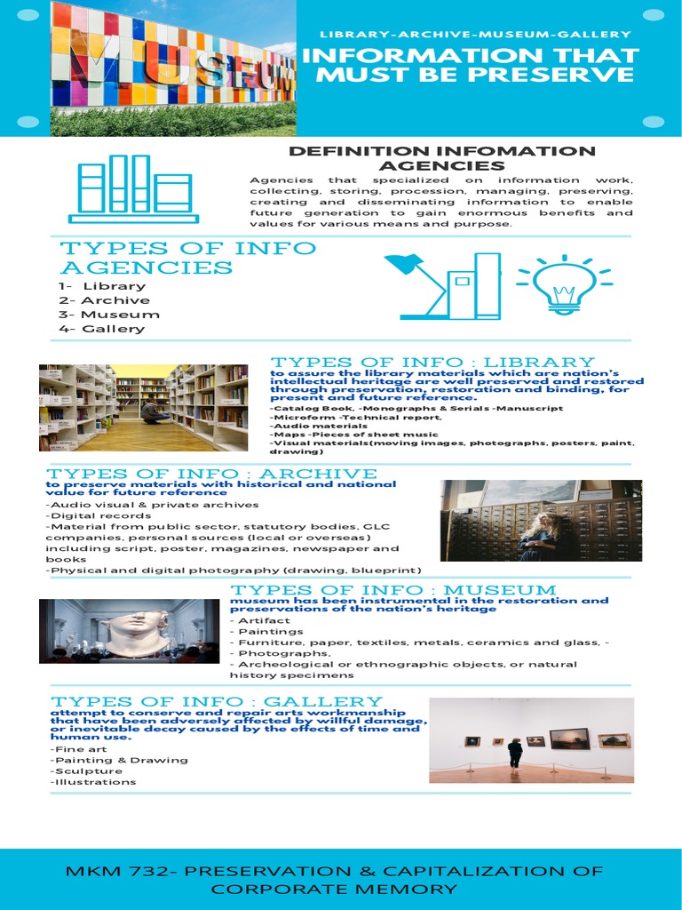 Info Preservation for Future Use | PDF | Preservation (Library And ...