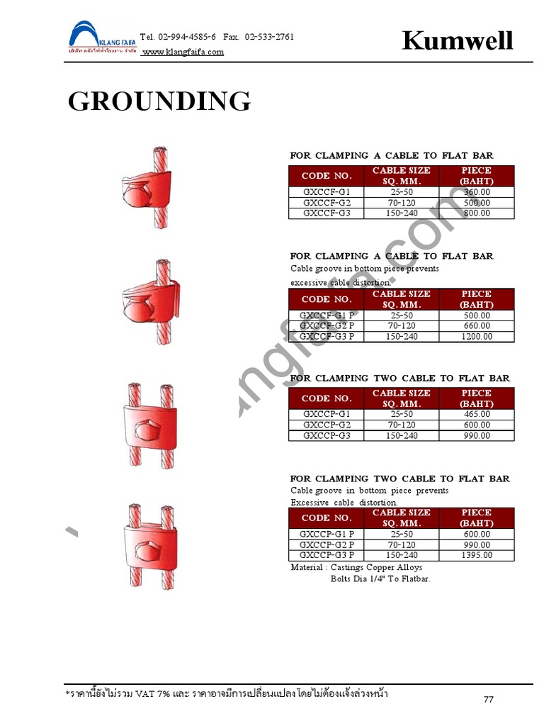 Kumwell Grounding and Lightning Protection-12 | PDF | Metals ...