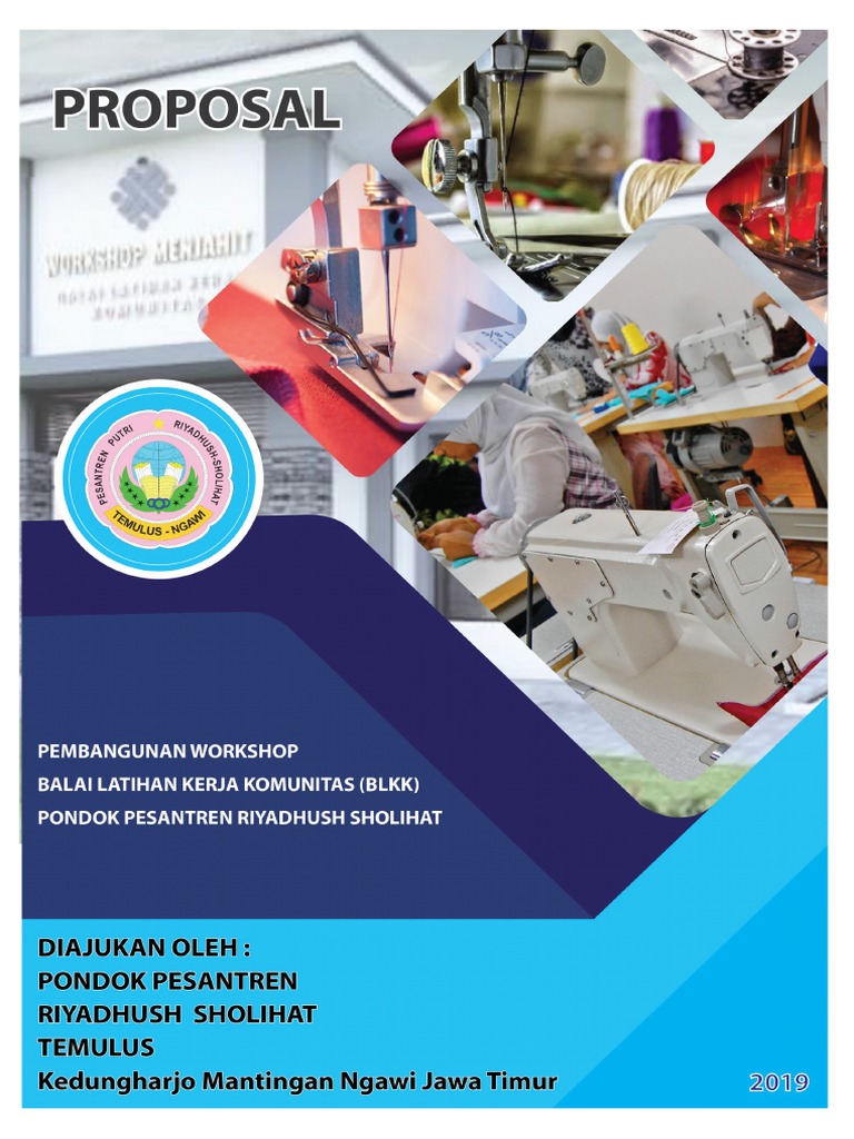 Proposal-BLK-Menjahit-TMLS (AutoRecovered) | PDF