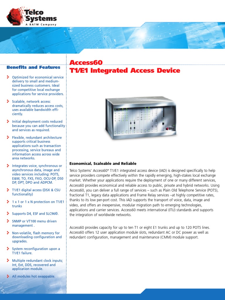 AIRLINX Access60 Data Sheet 1206 | PDF | Computer Network | Internet Protocols