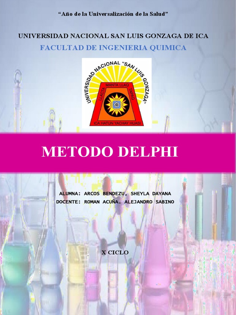 METODO DELPHI - Planeamiento | PDF | Cuestionario | Logística