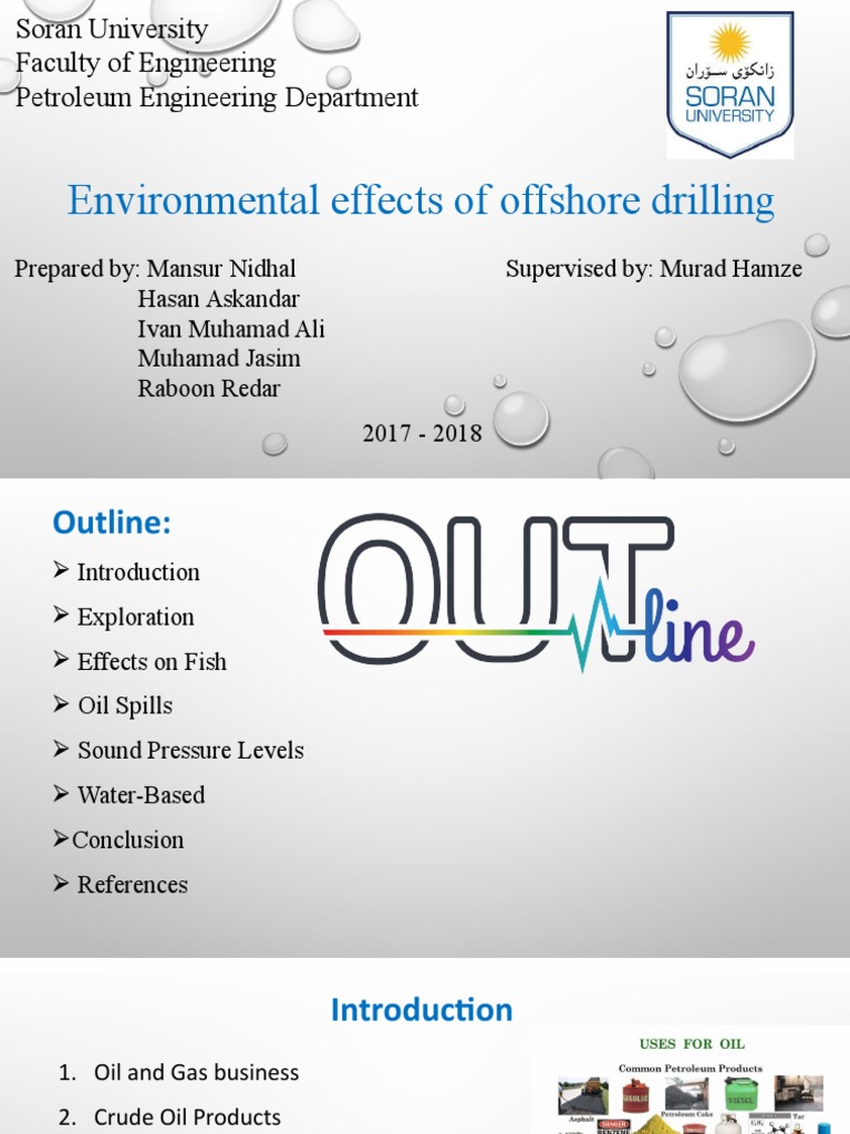 Environmental Effects of Offshore Drilling | PDF | Offshore Drilling ...