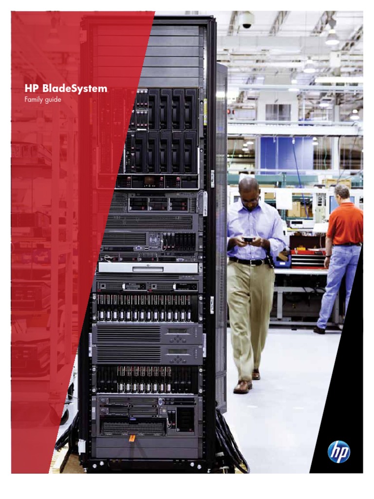 HP Bladesystem Family Guide | PDF | Cloud Computing | Computer Data Storage