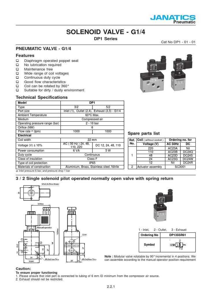 DP1 Valve | PDF | High Voltage Direct Current | Valve