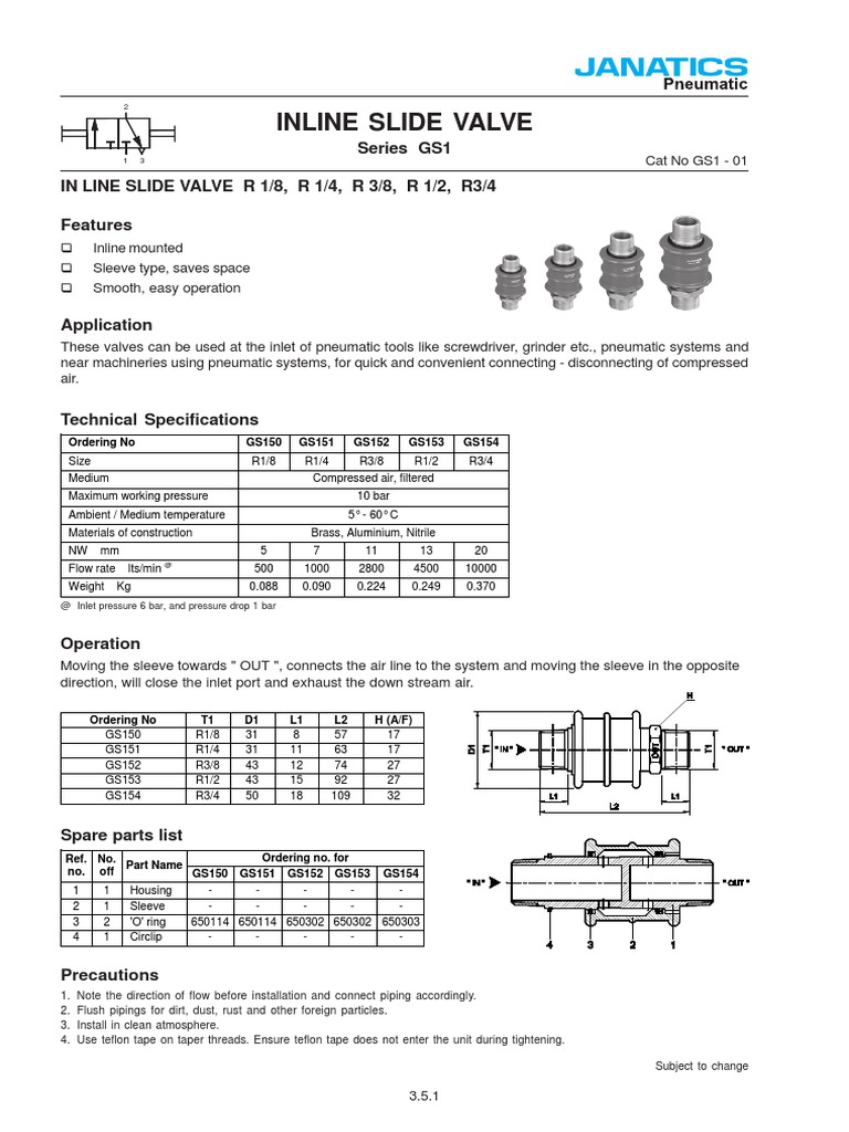 Inline Slide Valve | PDF | Valve | Building Engineering