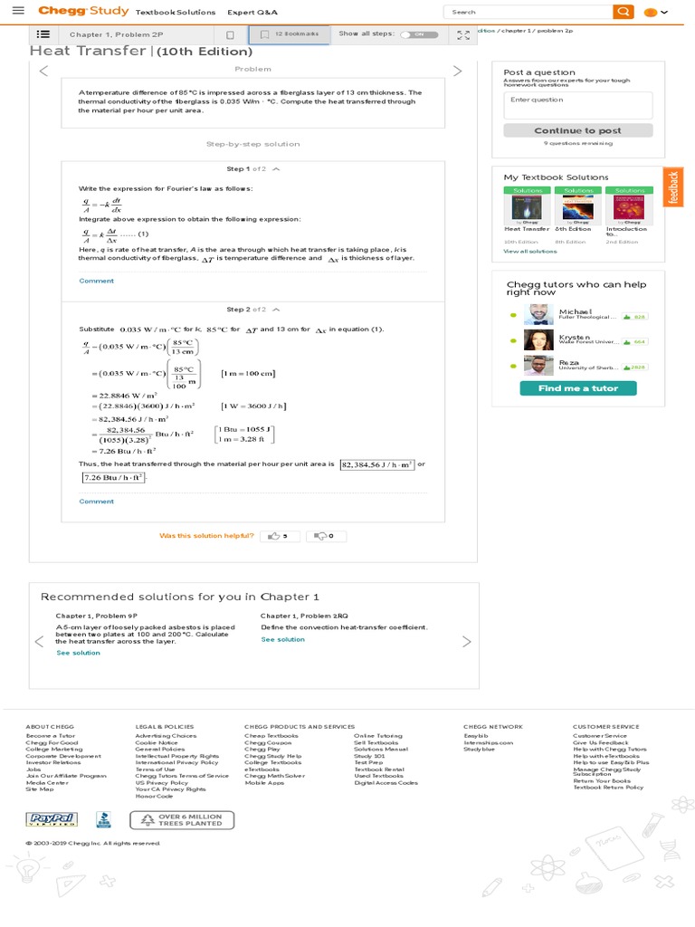 Heat Transfer: (10th Edition) | PDF | Heat Transfer | Textbook