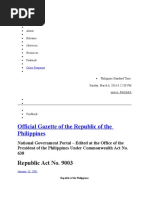 Ra 9003 | PDF | Waste Management | Waste