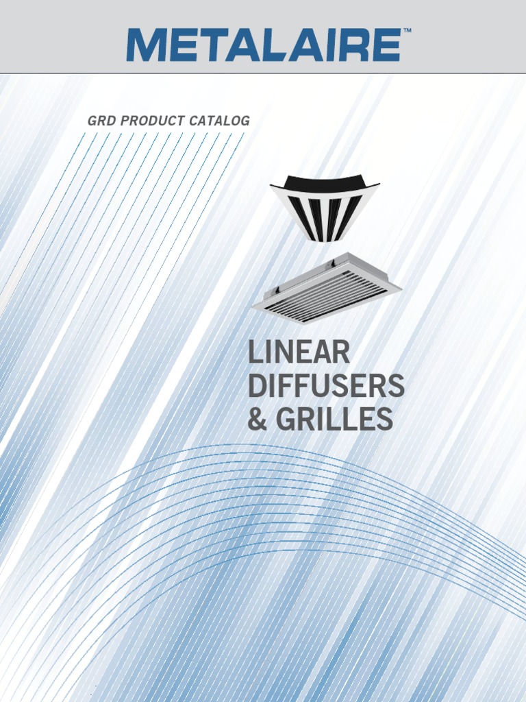 Linear Diffusers Grilles Catalogs 15684 PDF | PDF | Convex Set ...