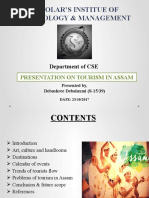 Travel Brochure On Assam - Revised | PDF
