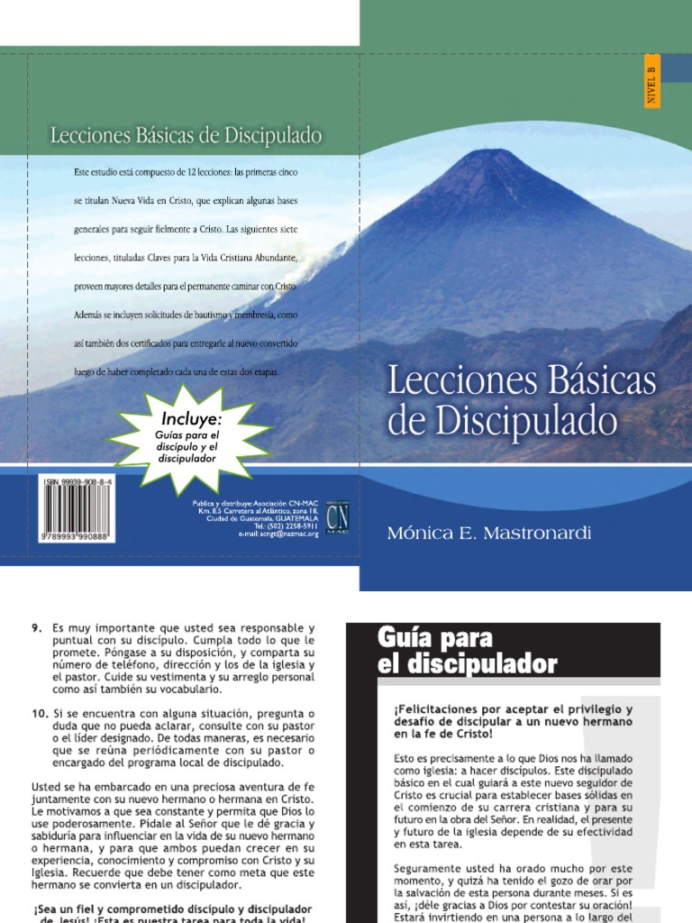 1506e6410718e533ae Lecciones Basicas de Discipulado PDF | PDF