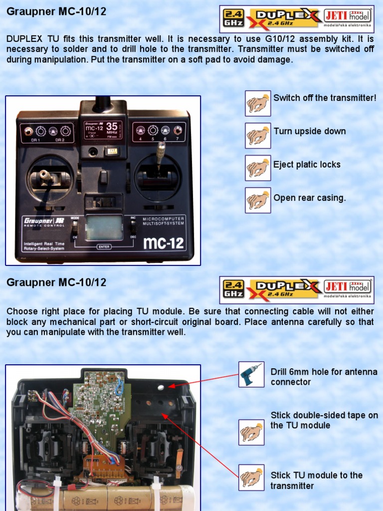 MC 12 PDF | PDF | Transmitter | Electrical Connector