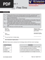 English Form 1 | PDF | English Grammar