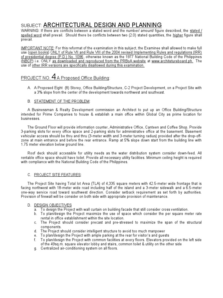 Project # 4-Office Building-Structure | PDF | Buildings And Structures | Building