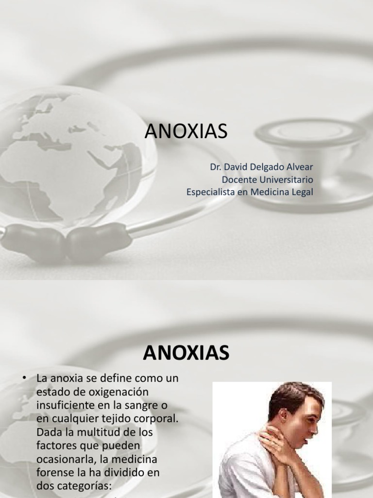 Anoxia Tisular: Tipos y Causas | PDF | Laringe | Pulmón