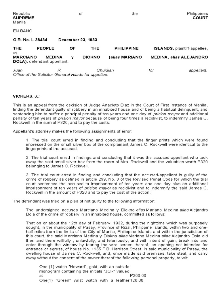 Republic of The Philippines | PDF | Fingerprint | Prison