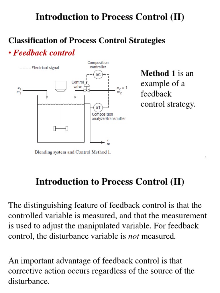 Introduction To Process Control (II) | PDF | Process Control | Control Theory