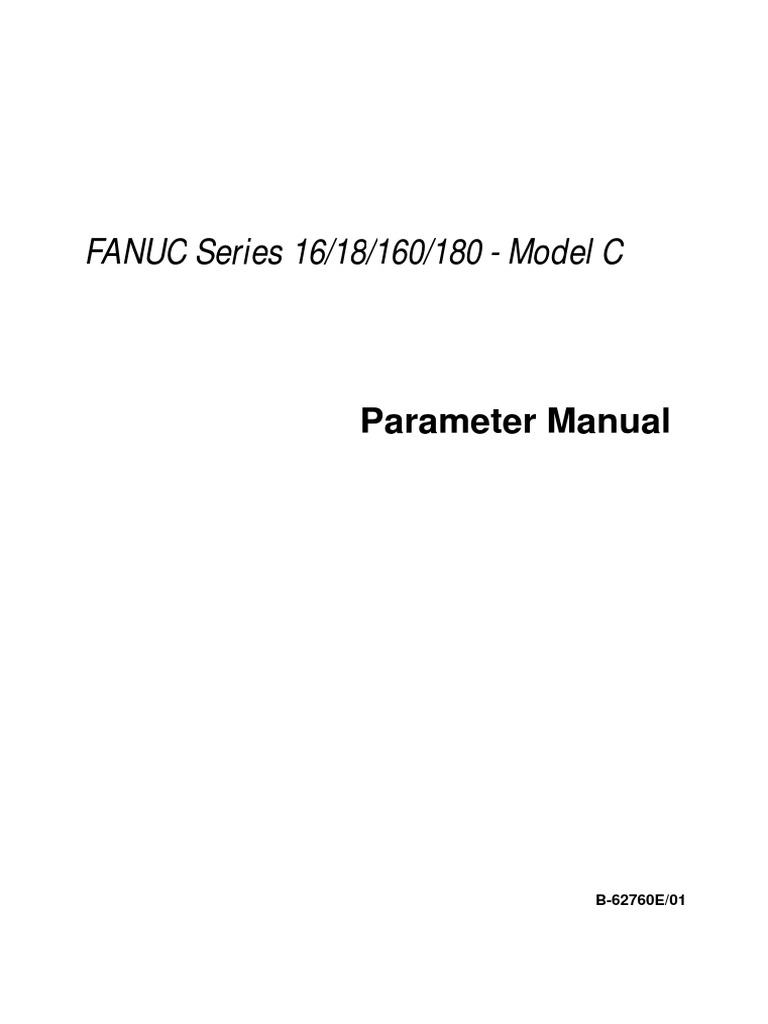 FANUC Model C Parameter Guide | PDF | Parameter (Computer Programming) | Input/Output