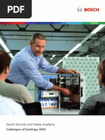Bosch Building Technologies Training 2024 | PDF | Educational ...