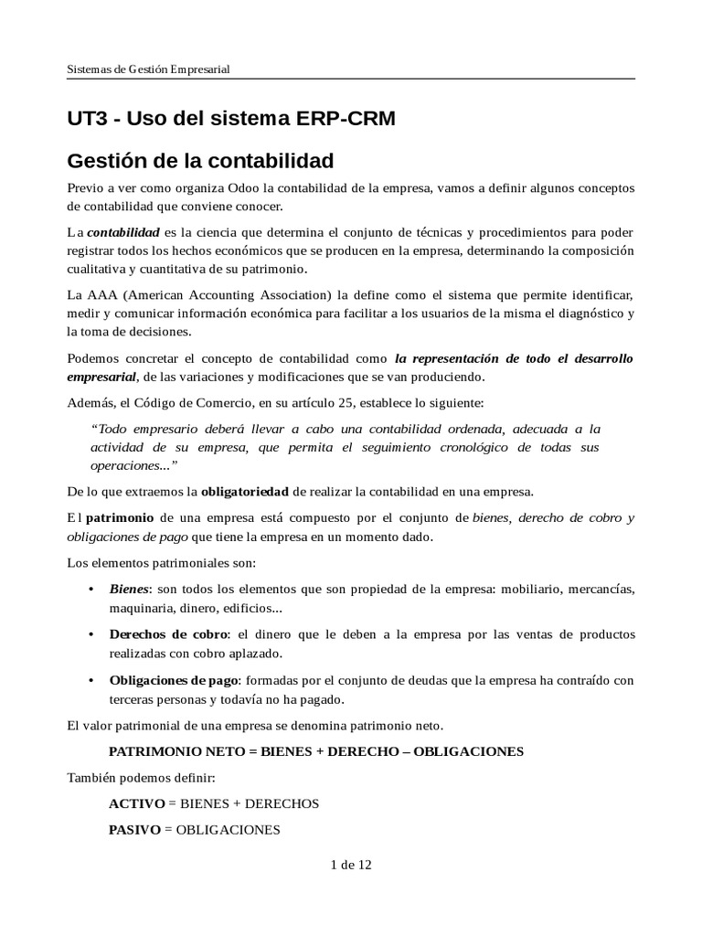 UT3.5-Gestion Contabilidad | PDF | Contabilidad | Empresas