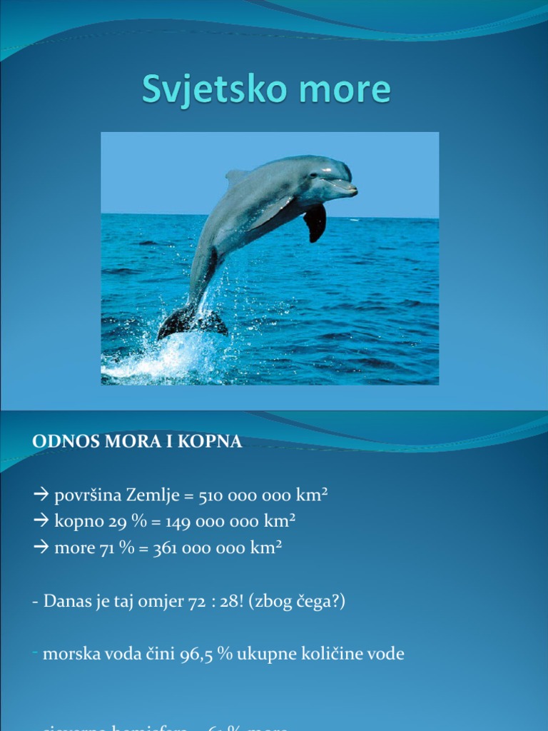 Svjetsko More | PDF