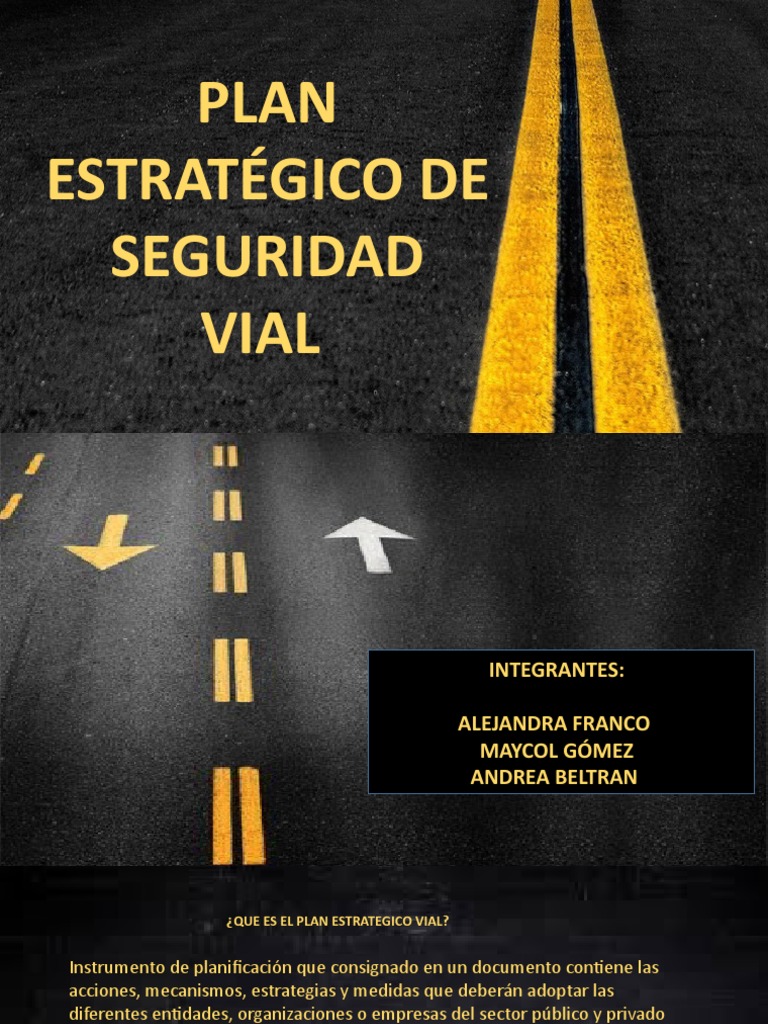 SEGURIDAD VIAL Diapositivas | PDF | Seguridad vial | Accidente de tráfico