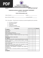 HOMEROOM-GUIDANCE-LEARNERS-DEVELOPMENT-ASSESSMENT-Kinder-6 | PDF ...