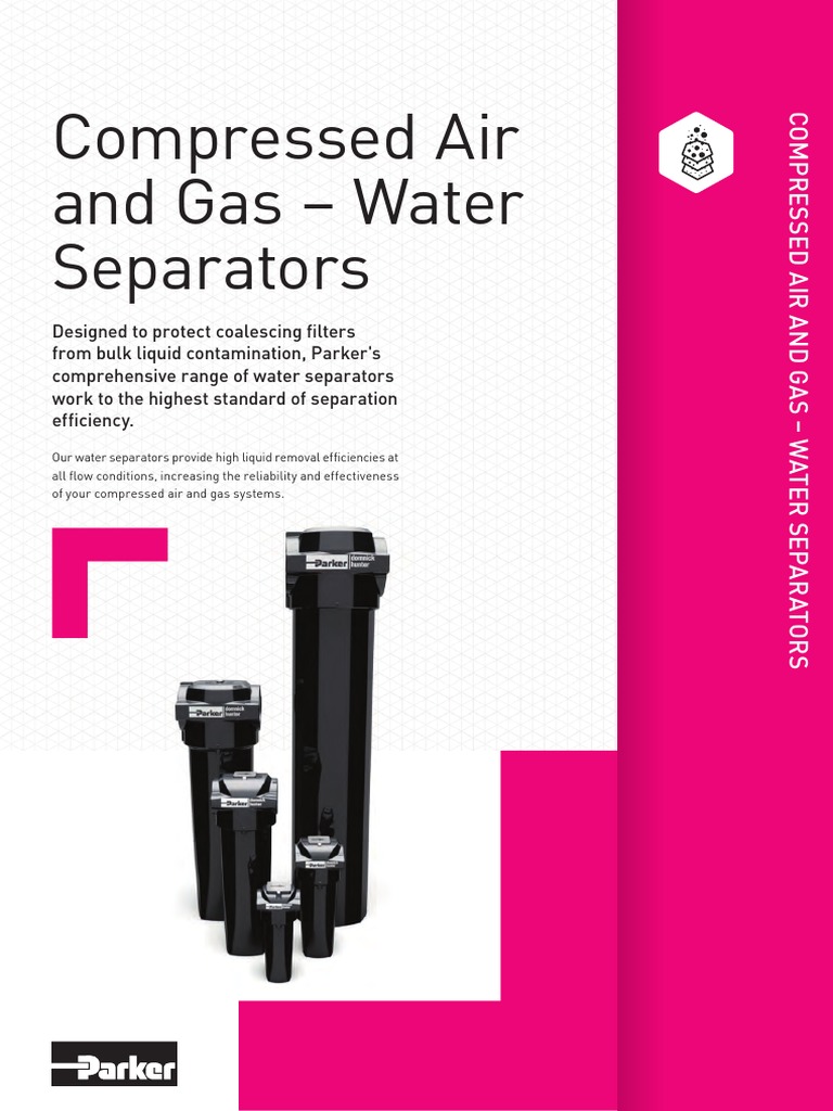 Compressed Air and Gas - Water Separators | Download Free PDF | Gases | Mechanical Engineering