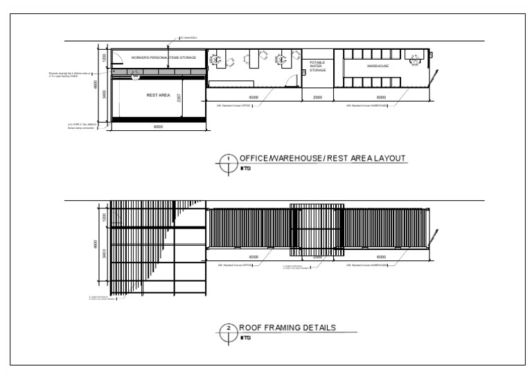 Office/Warehouse/ Rest Area Layout | PDF | Nature