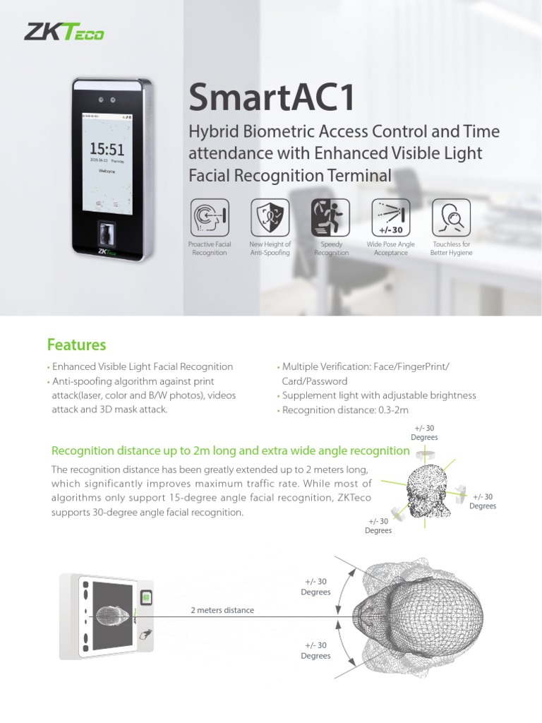 Smartac1: Hybrid Biometric Access Control and Time Attendance With ...