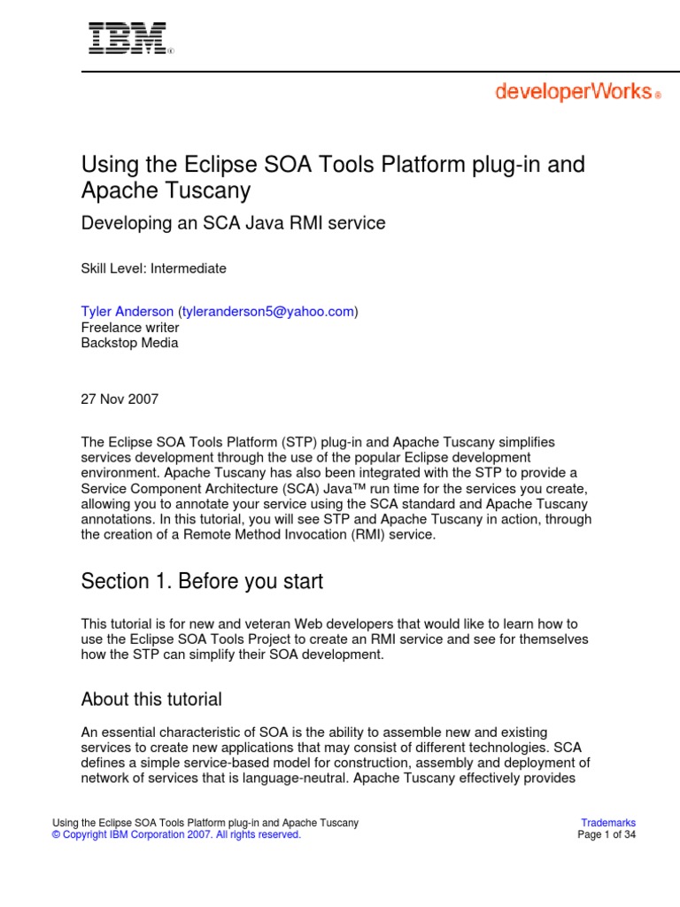 Os Eclipse Soatptuscany Pdf Pdf Eclipse Software Service Oriented Architecture