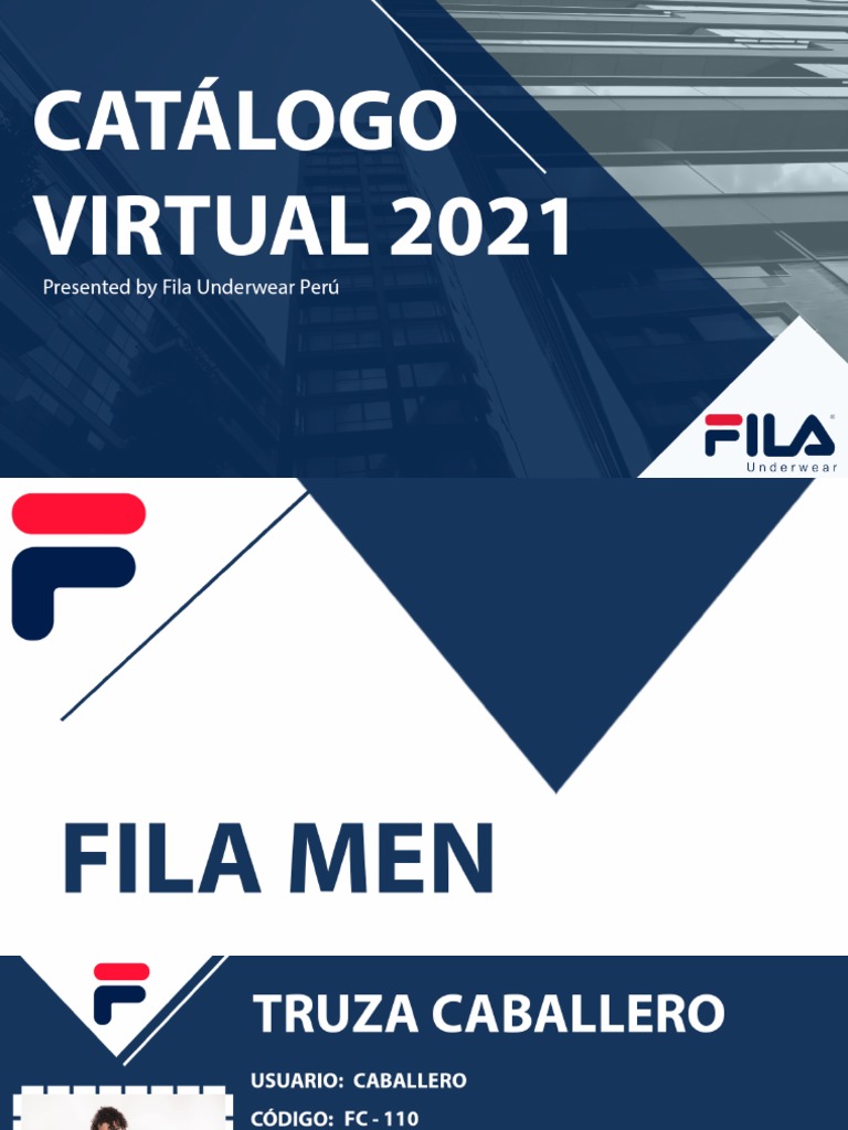 Catálogo Virtual Fila 2021 | PDF