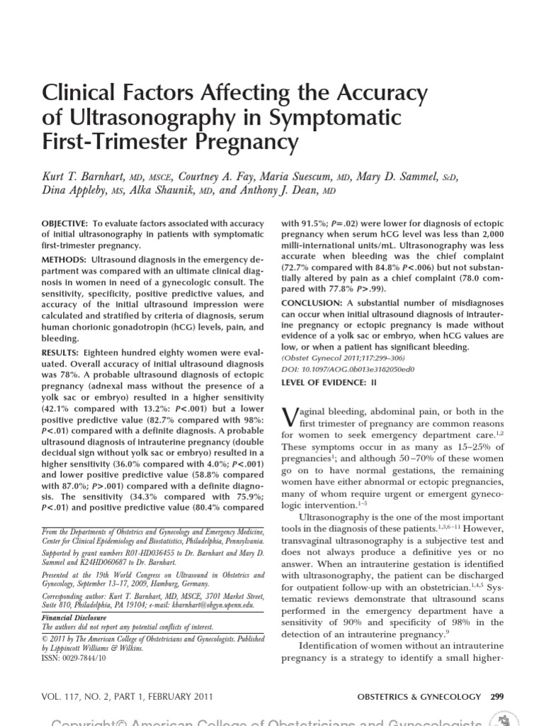 Clinical Factors Affecting The Accuracy Of.15 | PDF | Sensitivity And ...