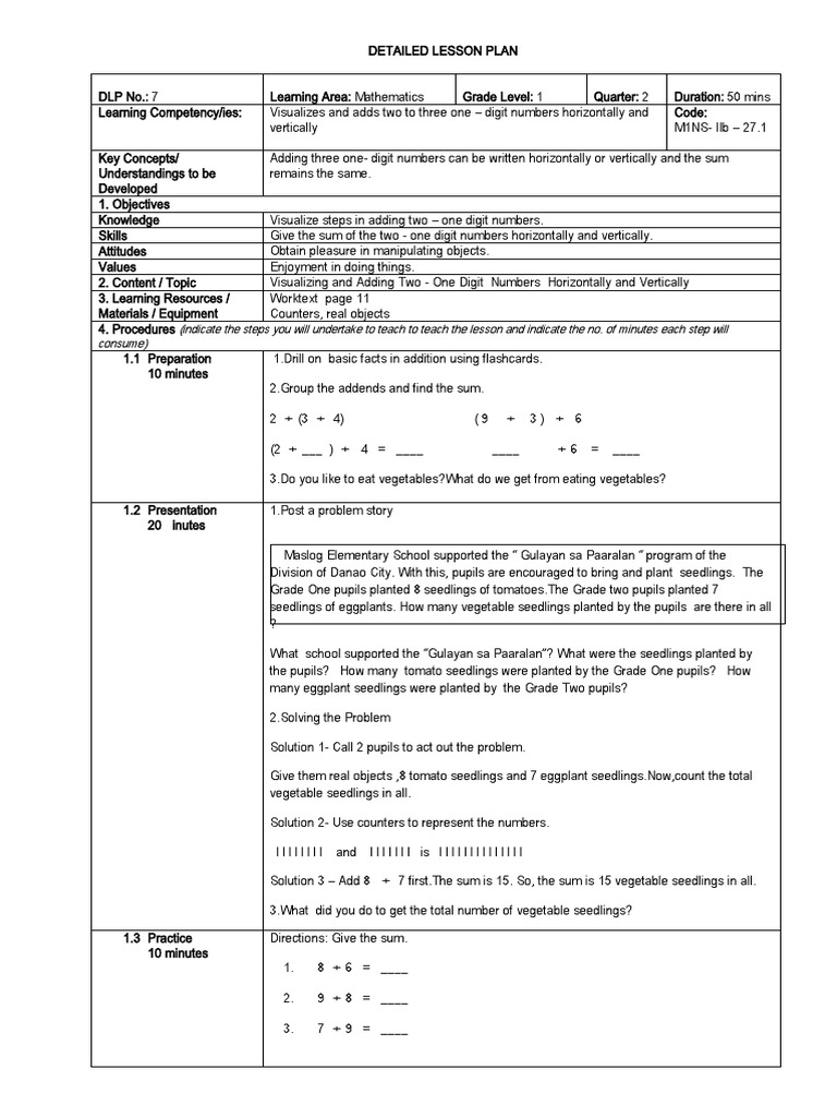 Indicate The Steps You Will Undertake To Teach To Teach The Lesson and ...