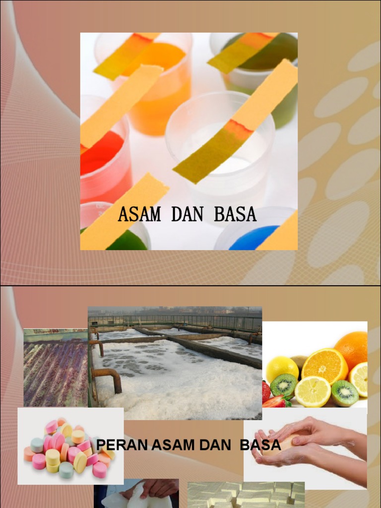 Asam Basa - Kimia Dasar | PDF