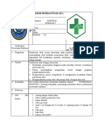 Sop Injeksi (Iv, Im, Ic, SC) | PDF | Kesehatan Holistik
