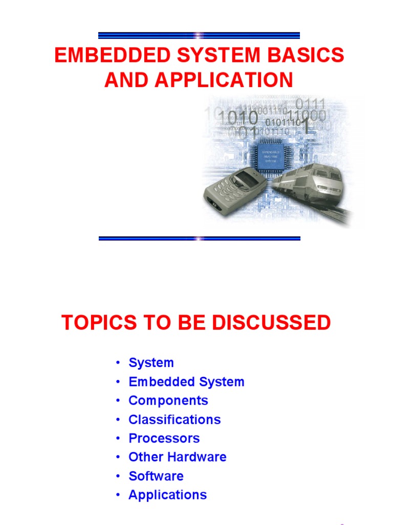 Embedded System Basics and Application | Descargar gratis PDF | Embedded System | Central ...