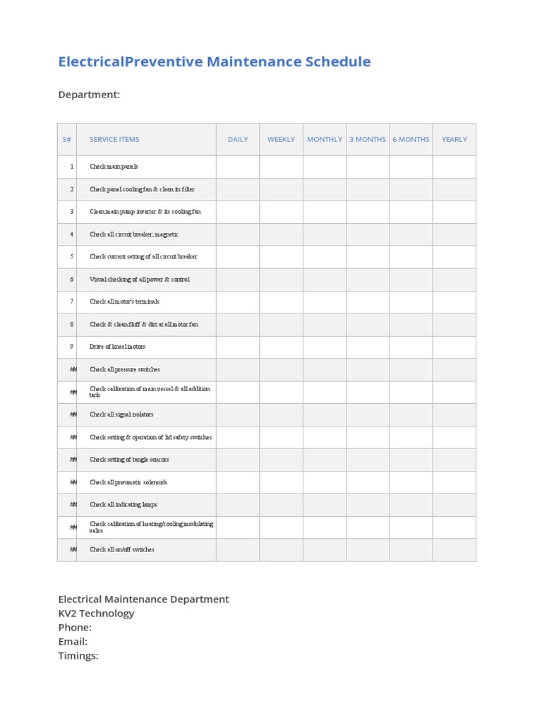 Electrical PM Excel A4 | PDF | Science & Mathematics | Computers