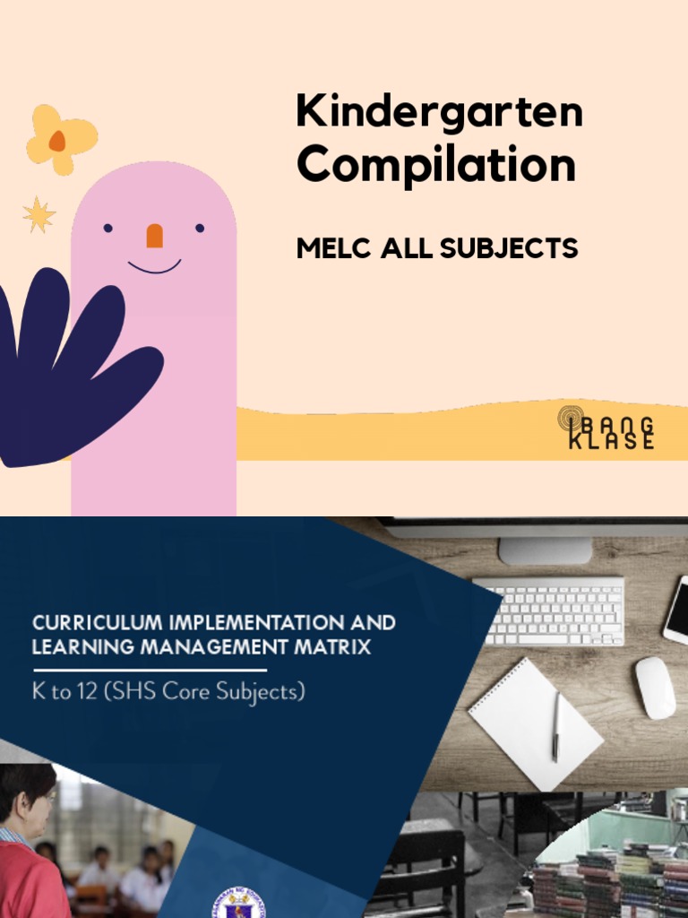 Kinder MELC Compilation | Download Free PDF | Literacy