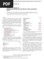 Astm C 936 - Compress | PDF | Concrete | Cement