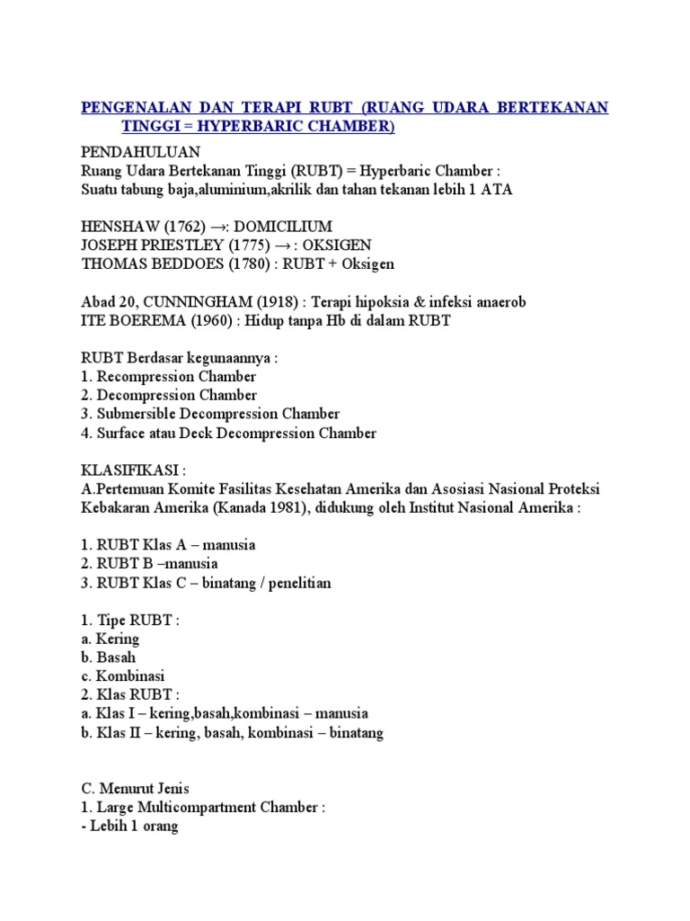 Pengenalan Dan Terapi Rubt | PDF