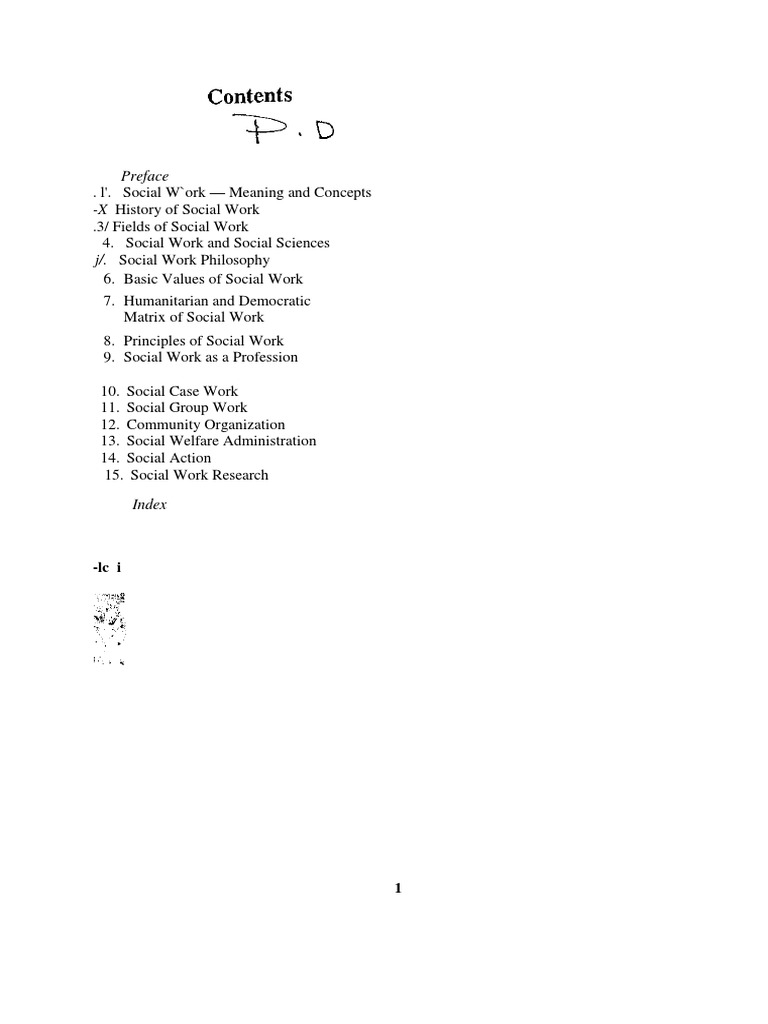 Social Work Profession in India by Pd-Mishra PDF | PDF | Social Work ...